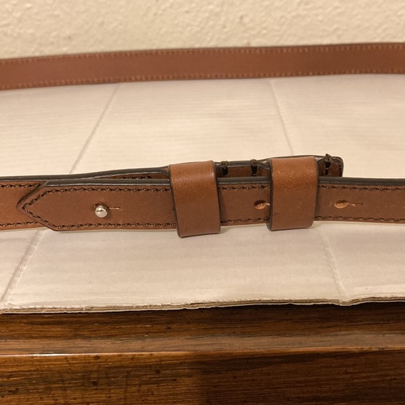 J. Jill | Accessories | Jjill Made In Italy Lxl 0 Genuine Leather Brown ...